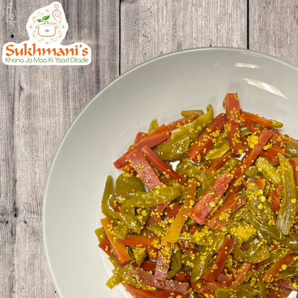 Gajar-Mirch Ka Achaar - Sukhmani Foods